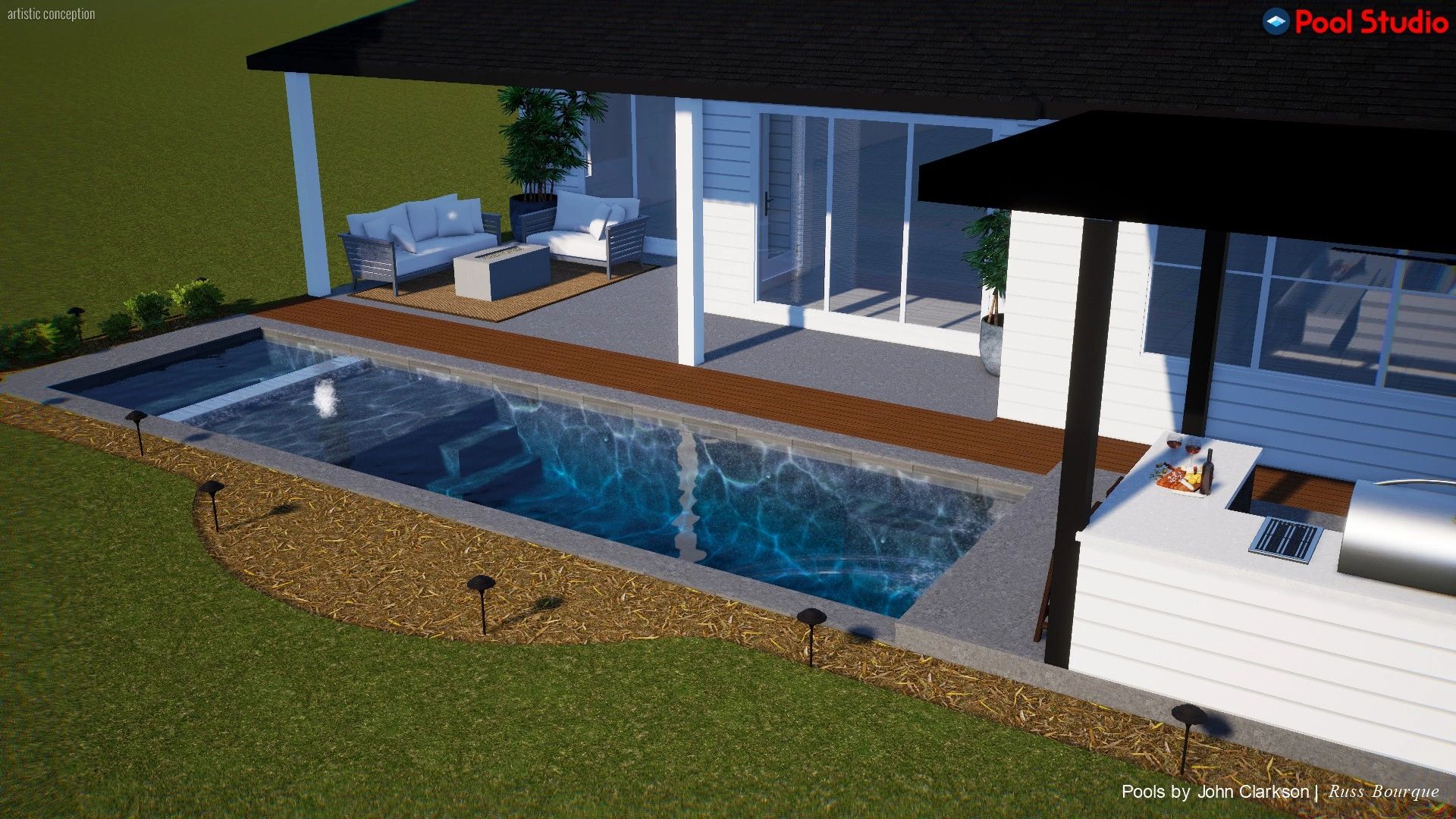 Russ Bourque Pool Designs